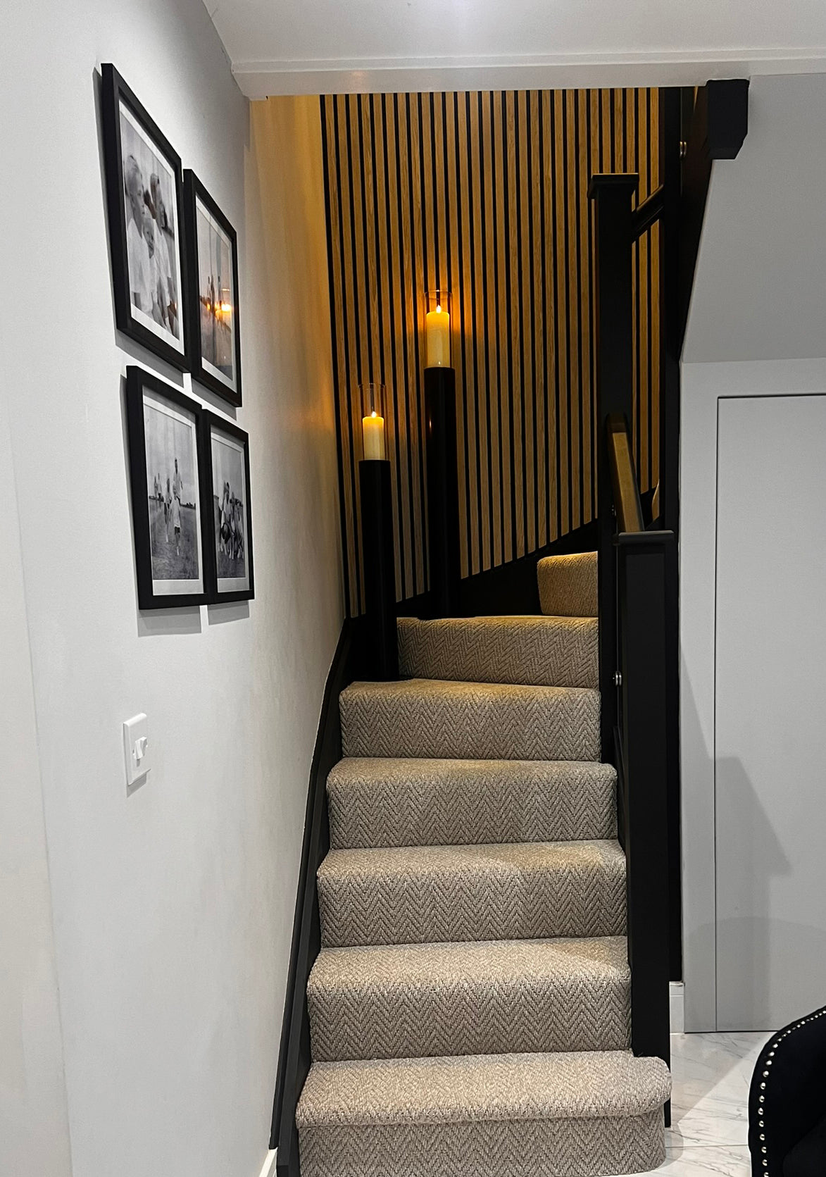Sleek Blackjack Stairs Makeover | Frenchic
