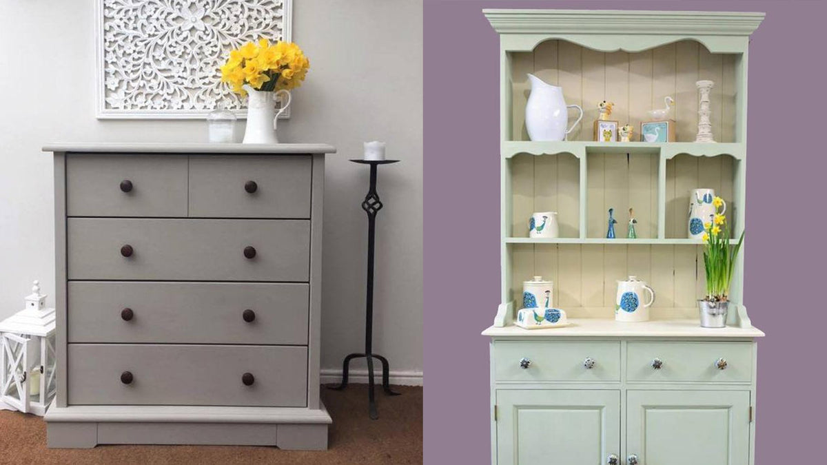 How to Paint Your Pine Furniture with Chalk Paint | Fenchic