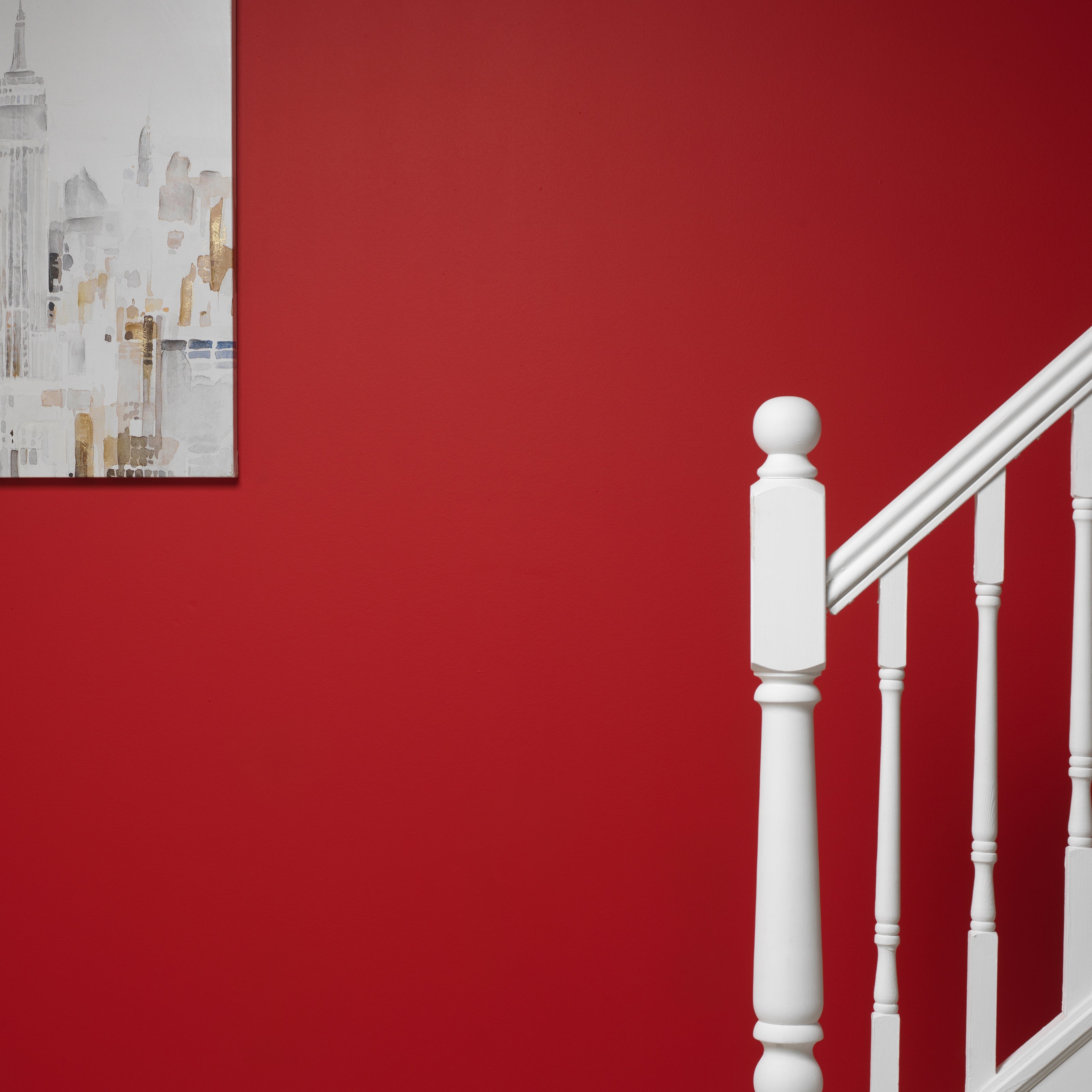 Hot Lips - Bright Red Matte Chalk Wall Paint | Frenchic
