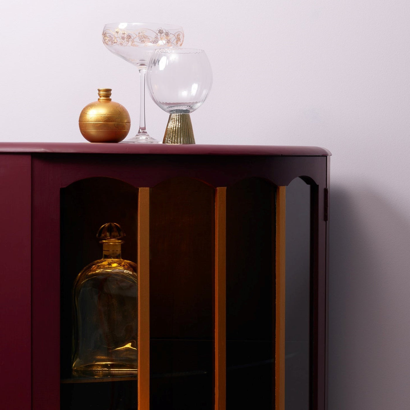 Boho Berry - Deep Purple Satin Trim Paint | Frenchic