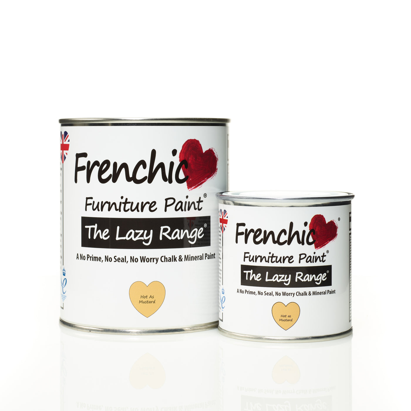 Hot as Mustard - Mustardy Yellow Lazy Range Paint | Frenchic