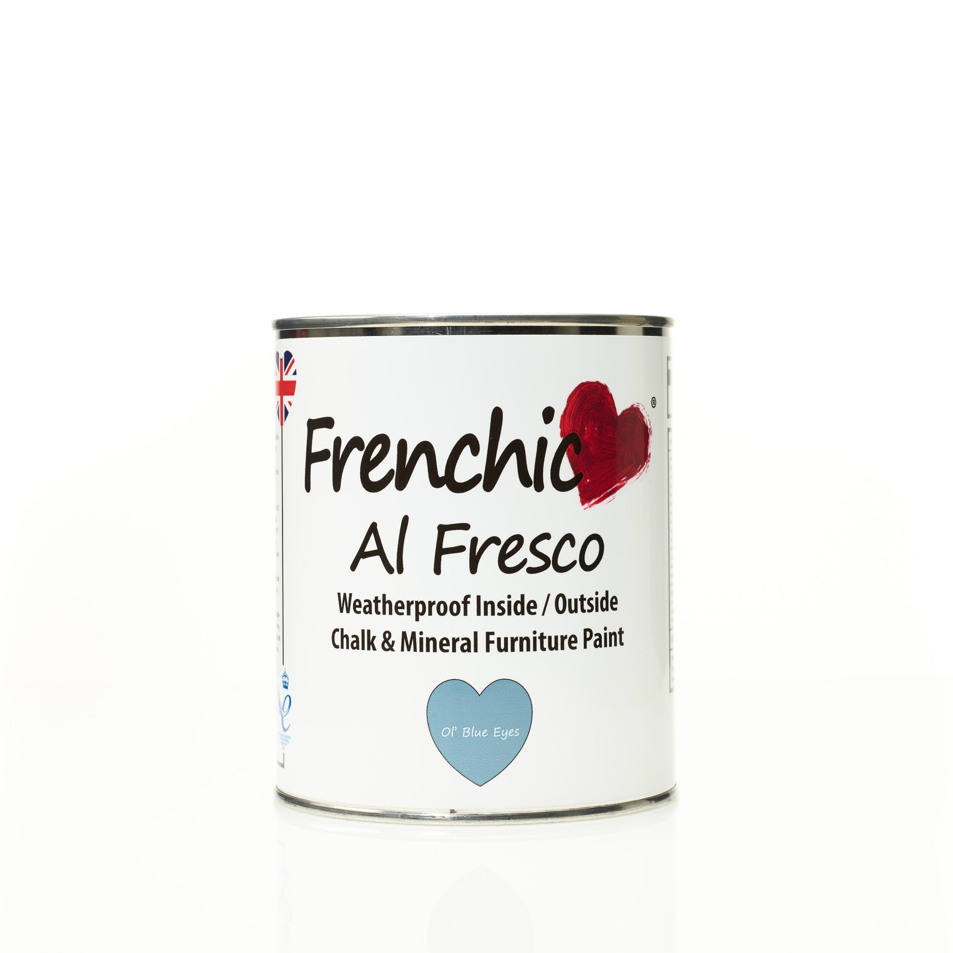 Ol’ Blue Eyes - Mid-Blue Al Fresco Furniture Paint | Frenchic
