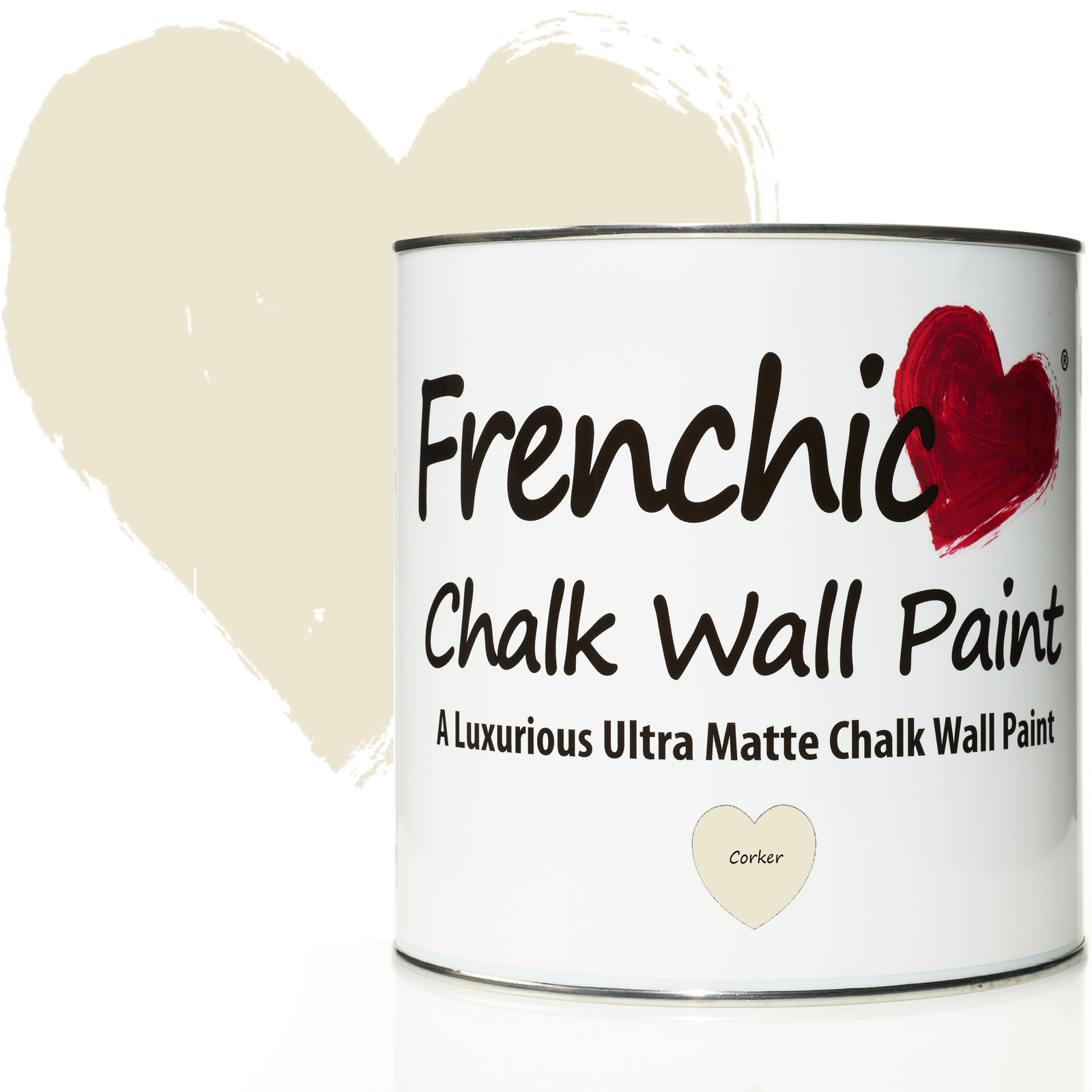 Corker - Neutral Pale Beige Chalk Wall Paint | Frenchic