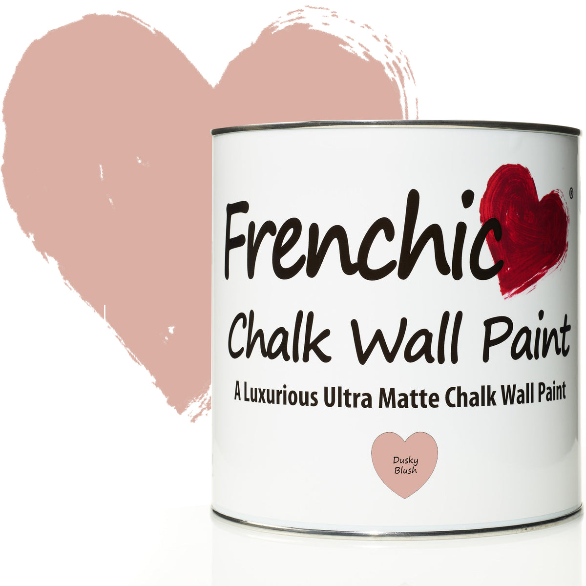 Dusky Blush - Muted Pink Chalk Wall Paint | Frenchic