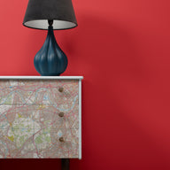 Flamenco - Deep Red Matte Chalk Wall Paint | Frenchic