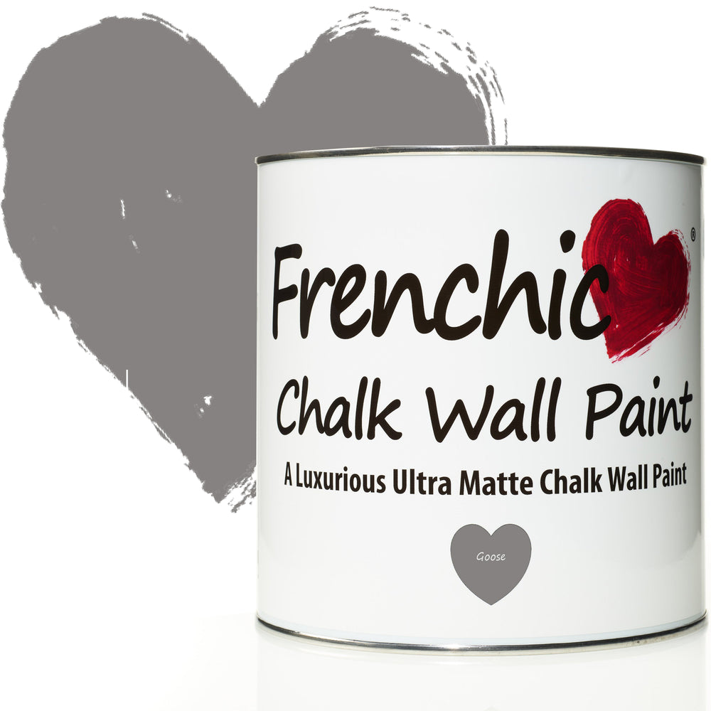Goose - Deep Grey Matte Chalk Wall Paint | Frenchic
