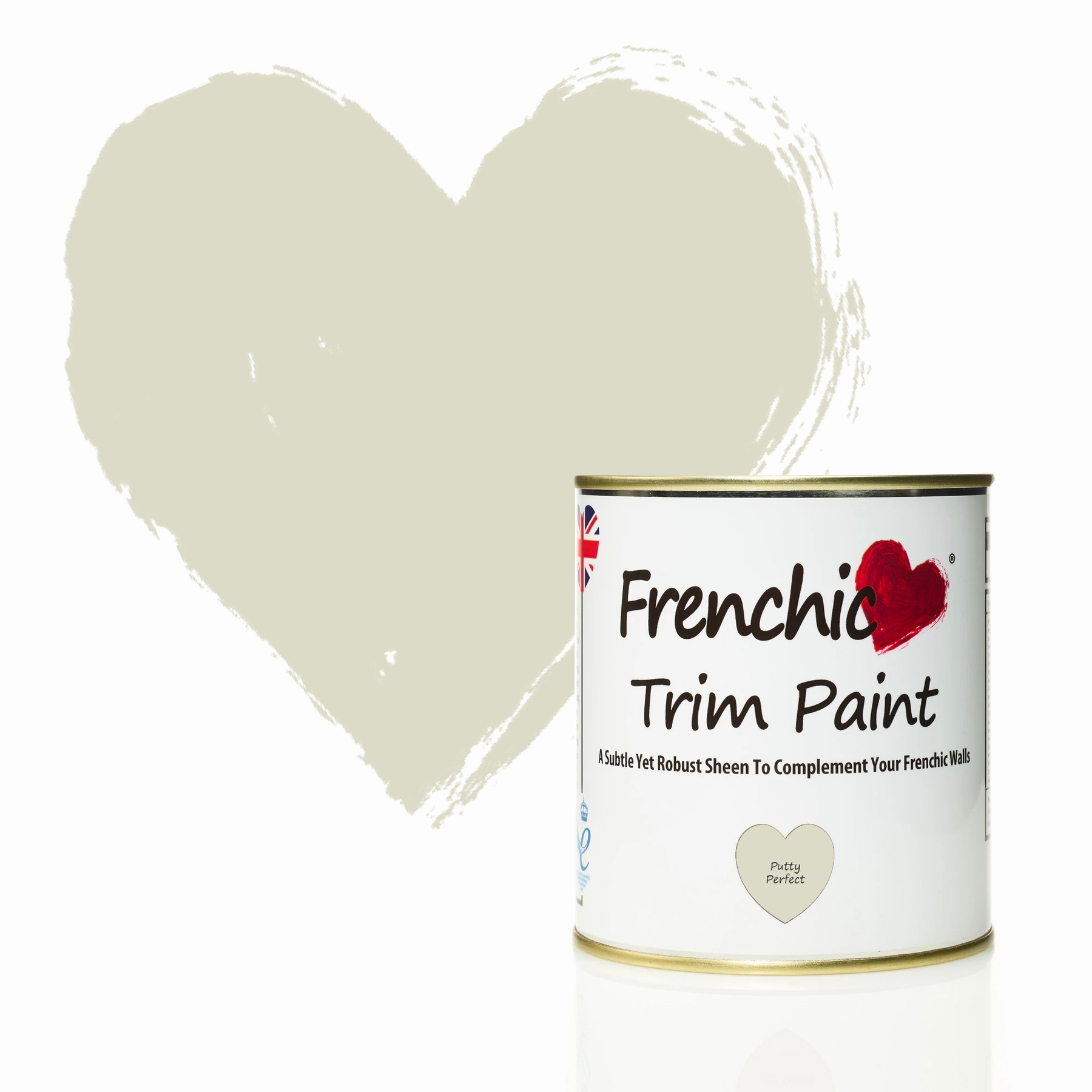 Putty Perfect - Pale Neutral Satin Trim Paint | Frenchic