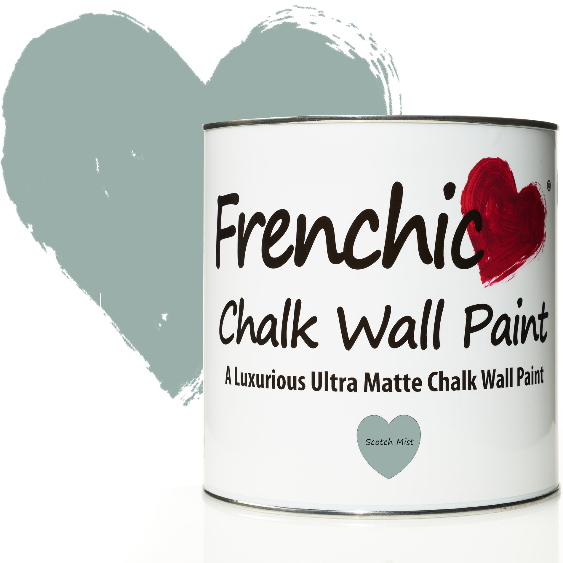 Scotch Mist - Greyish Blue-Green Chalk Wall Paint | Frenchic