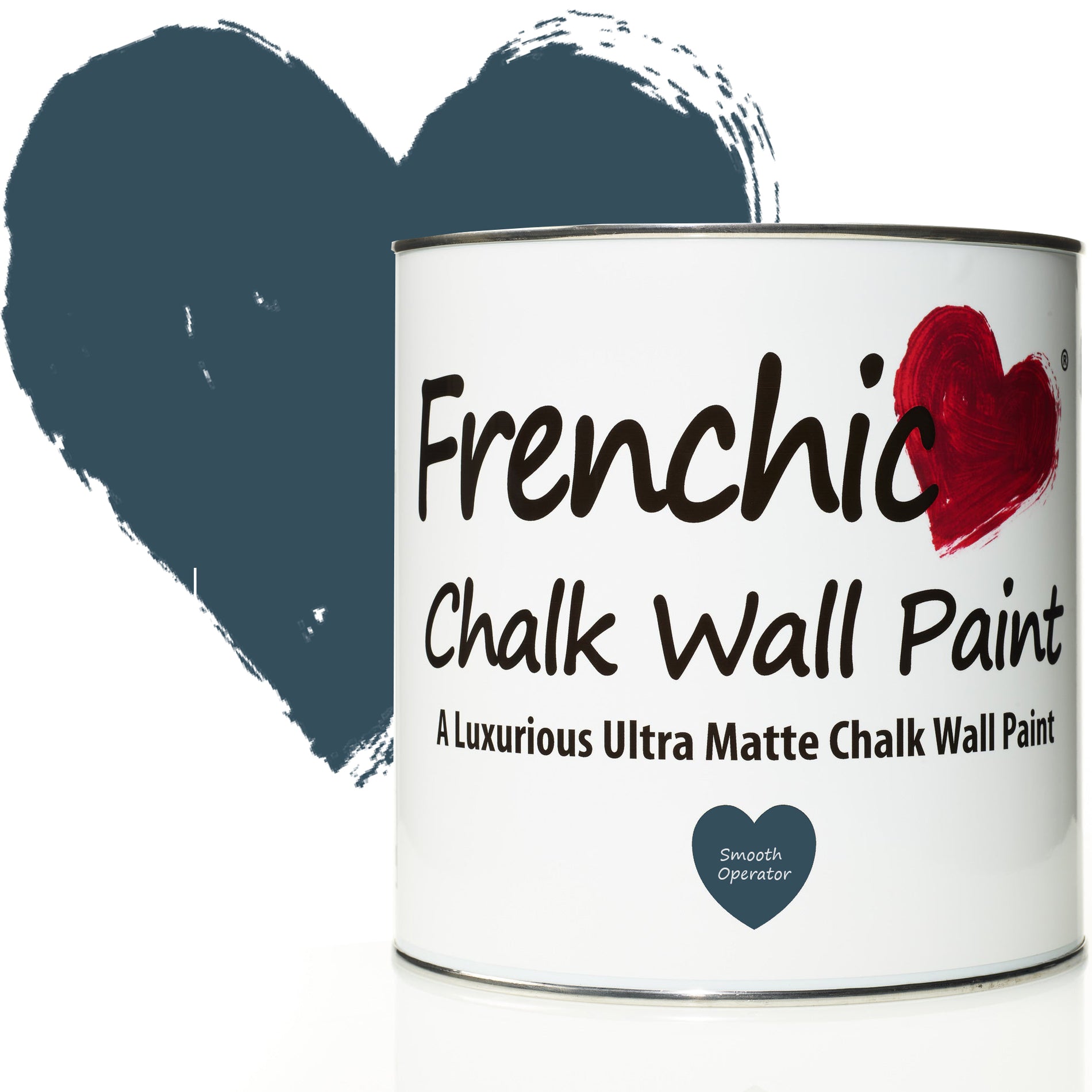Smooth Operator - Inky Blue Chalk Wall Paint | Frenchic