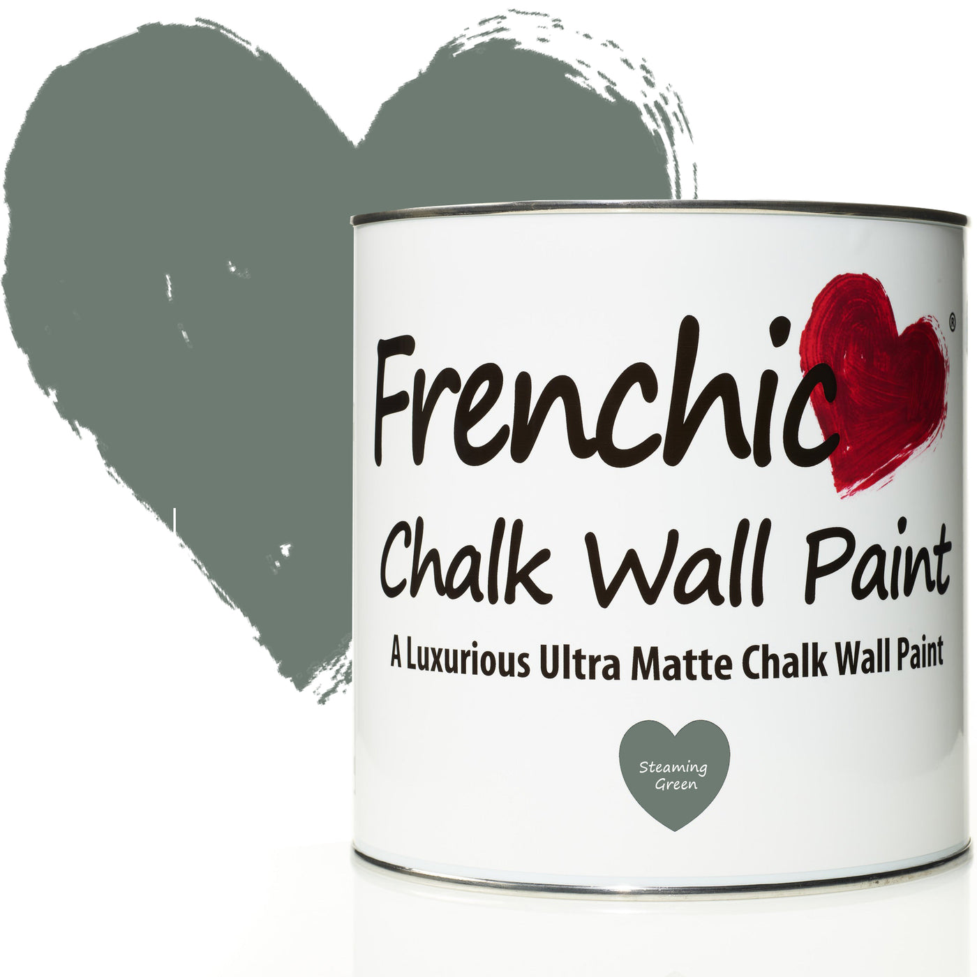 Steaming Green - Deep Green Chalk Wall Paint | Frenchic