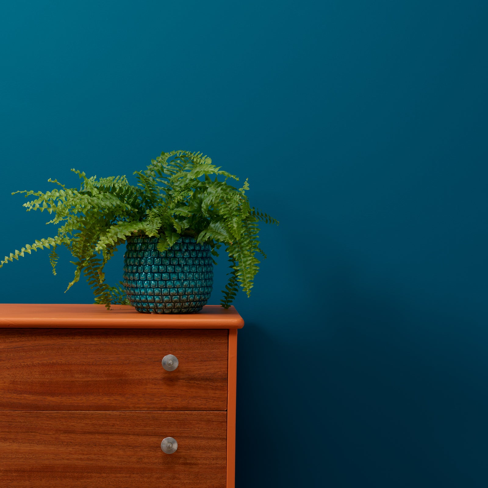 Steel Teal - Jewel Teal Blue Satin Trim Paint | Frenchic